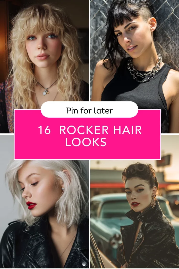 Rock On! Iconic Rocker Hair Looks You Can Totally Pull Off