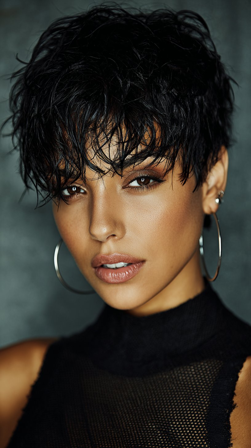 10+ Gorgeous Wavy Pixie Haircut Ideas to Flaunt Your Texture