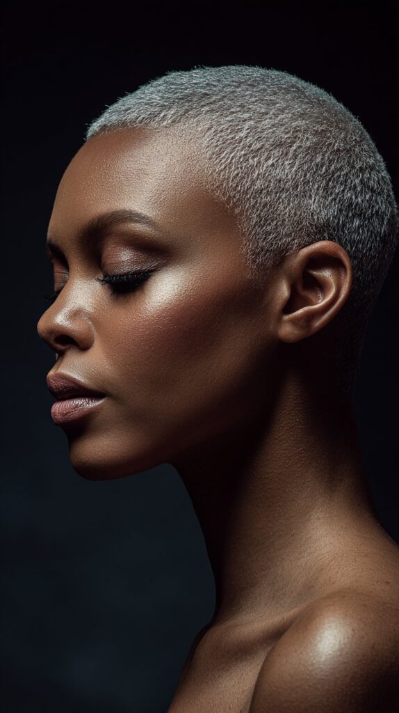 16 Stunning Bald Fade Haircuts for Black Women