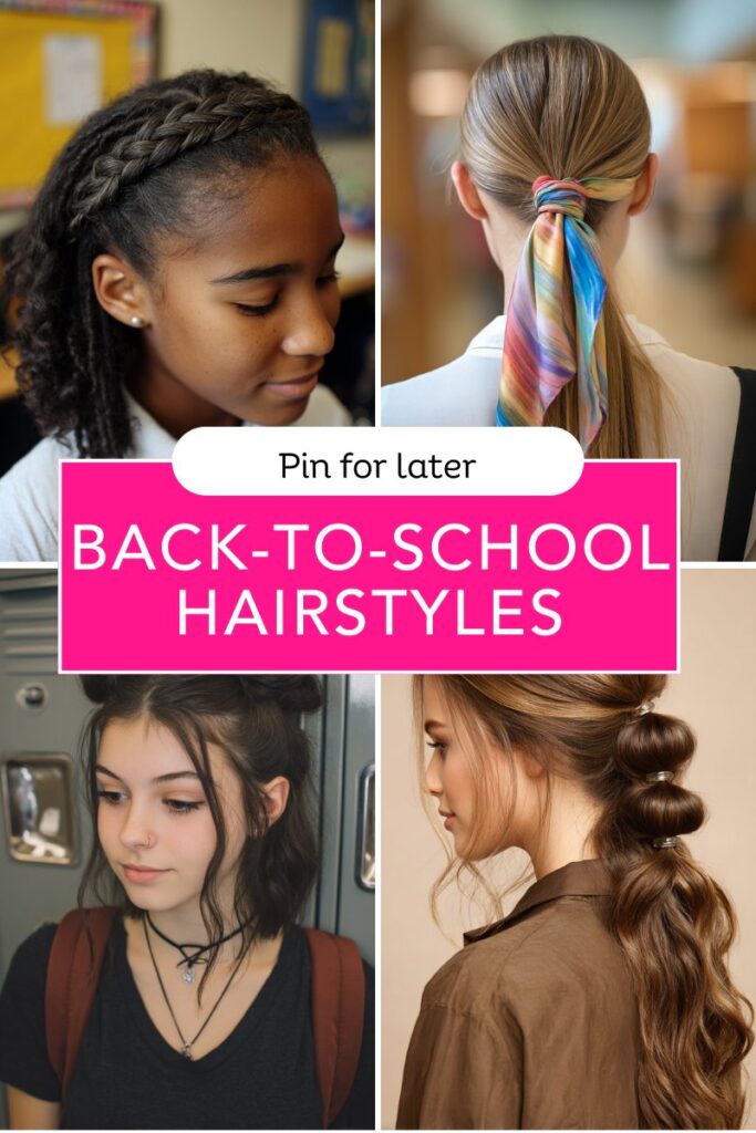 15+ Back-to-School Hairstyles That Are Cute & Easy