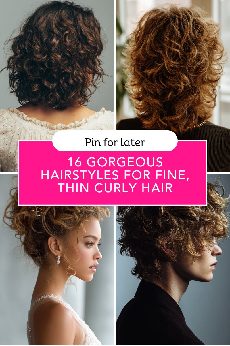 16 Gorgeous Hairstyles for Fine, Thin Curly Hair
