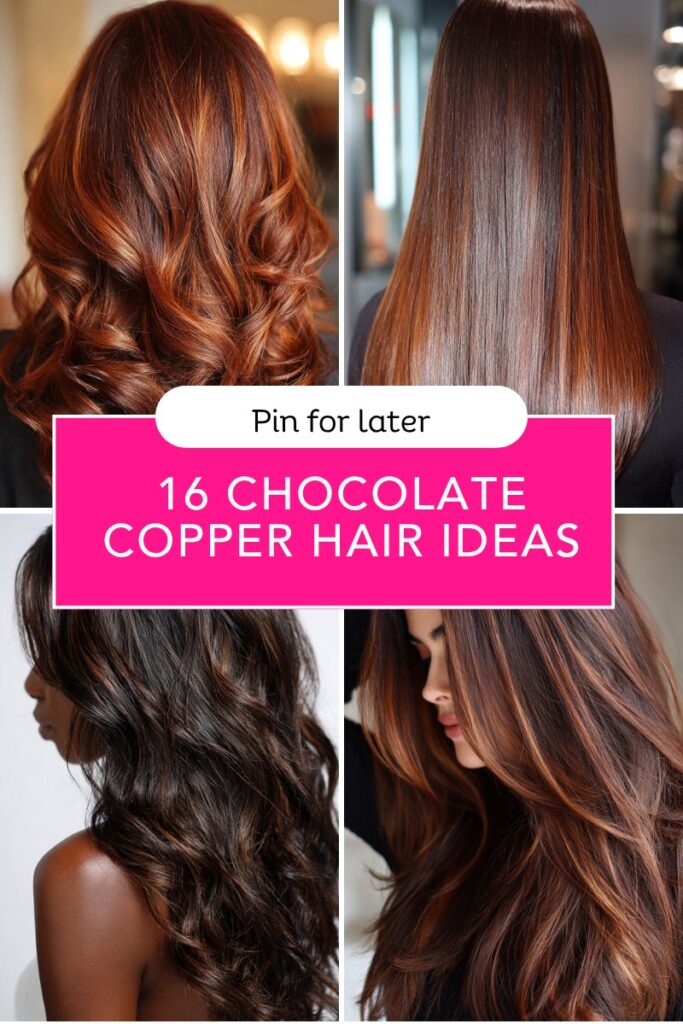 16 Chocolate Copper Hair Ideas