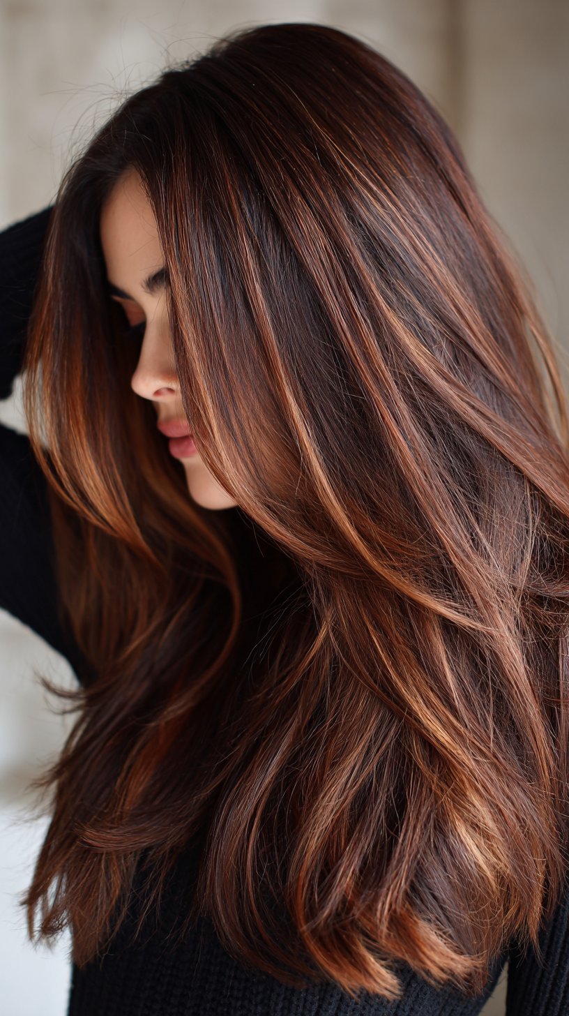 16 Chocolate Copper Hair Ideas