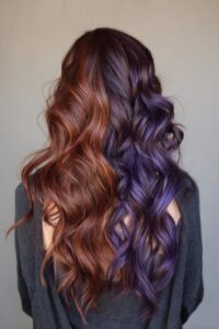 16 Split Dyed Hair Ideas