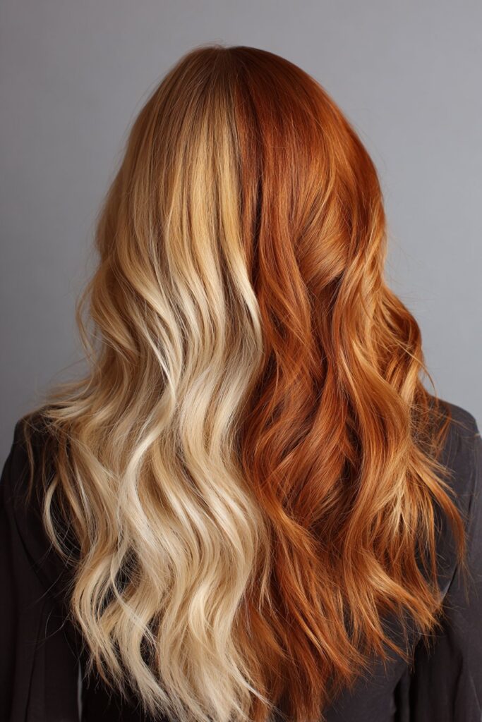16 Split Dyed Hair Ideas
